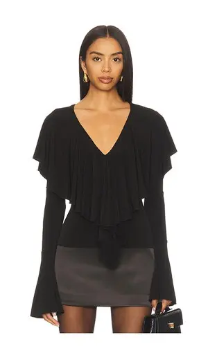 MORE TO COME Ellen V Neck Top