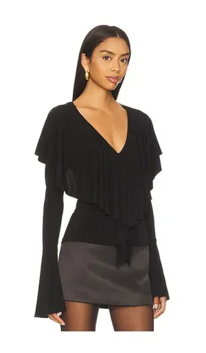 MORE TO COME Ellen V Neck Top