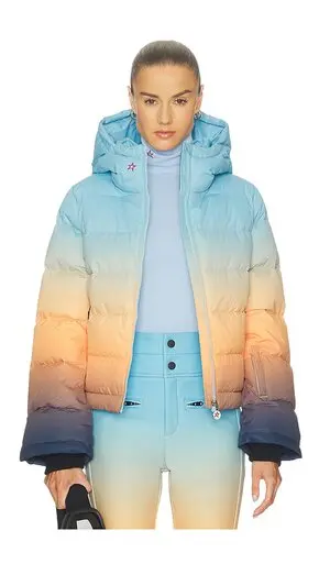 Women's Baby Blue Puffer Jackets