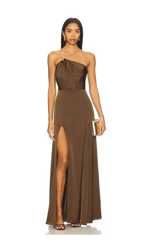 Nbd Clara Gown - Brown
