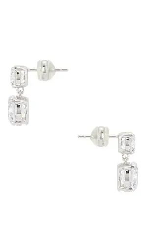 Shashi Solitaire Drop Earrings