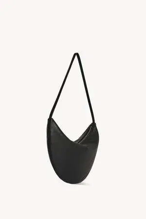 THE ROW Small Izzy Leather Bag - Black