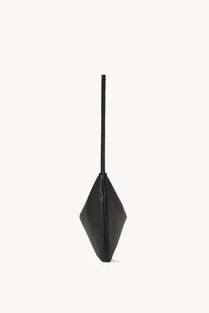 THE ROW Small Izzy Leather Bag - Black