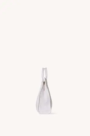 THE ROW Sisal Shopper In Cotton - Optical White