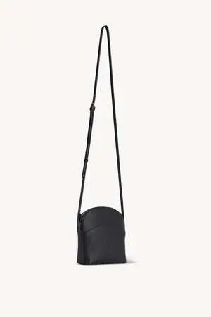 THE ROW N/s Annie Crossbody Bag - Black