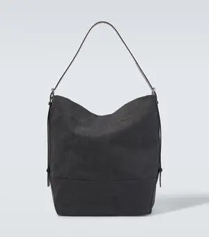 LEMAIRE Leather-trimmed Canvas Tote
