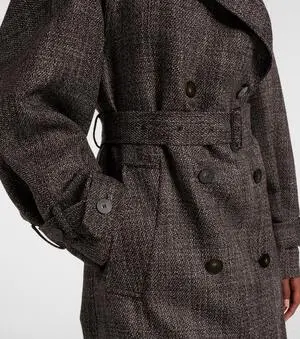JOSEPH Laurin Double-breasted Virgin Wool Coat
