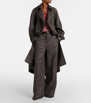 JOSEPH Laurin Double-breasted Virgin Wool Coat