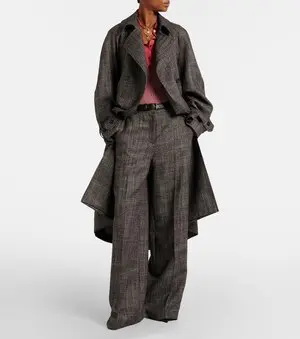 JOSEPH Laurin Double-breasted Virgin Wool Coat