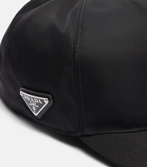 Prada Re-nylon Baseball Cap - Black