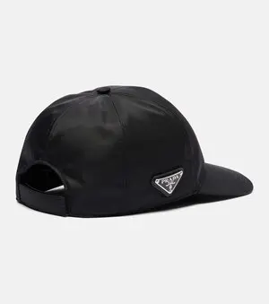 Prada Re-nylon Baseball Cap - Black