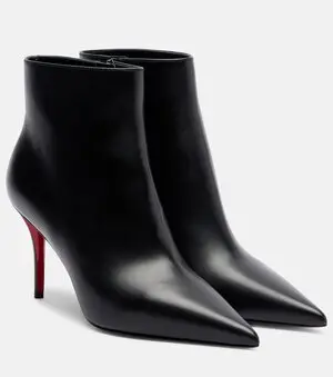 Christian Louboutin Calfskin Ankle Boots