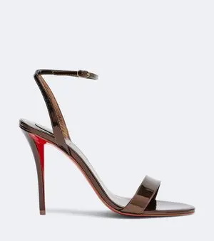 CHRISTIAN LOUBOUTIN Miss Z 100 Mirrored Leather Sandals