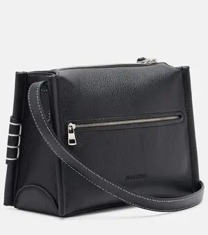 JW Anderson Loafer Small Leather Crossbody Bag - Black