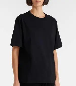 Rick Owens Brad Cotton Jersey T-shirt - Black