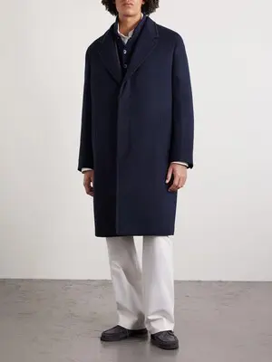 UMIT BENAN Richard Virgin Wool And Cashmere-blend Coat