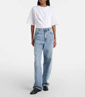 RÓHE Wide-leg Jeans - Blue
