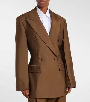 RÓHE Virgin Wool And Mohair Blazer