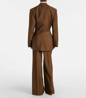 RÓHE High-rise Wide-leg Pants