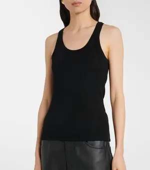 RÓHE Ribbed-knit Wool Tank Top