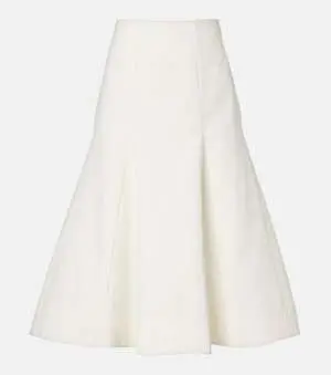 RÓHE Róhe Cotton Midi Skirt