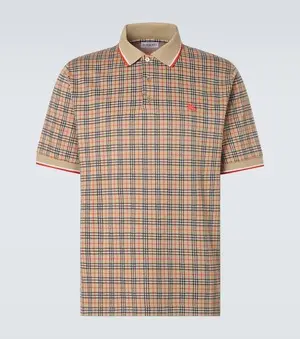 Burberry Check Polo Shirt