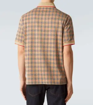 Burberry Check Polo Shirt