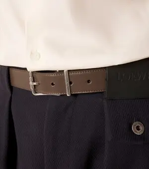 Loewe Leather Belt - Brown