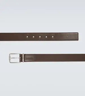Loewe Leather Belt - Brown