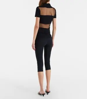 Coperni Jersey Capri Pants