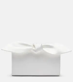 AQUAZZURA Bow Tie Mini Clutch