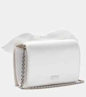 AQUAZZURA Bow Tie Mini Clutch