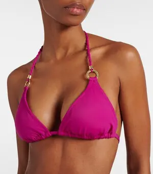 Heidi Klein Ithaca Embellished Bikini Top