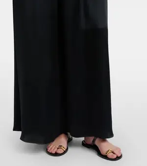 Heidi Klein Meteora Silk Satin Maxi Dress