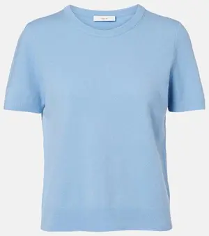 Vince Wool And Cashmere-blend Sweater - Blue