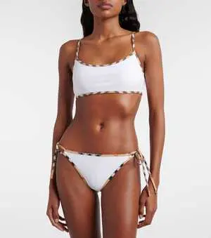 Burberry Self-tie Bikini Bottoms