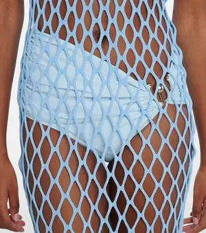 Christopher Esber Knitted Mesh Beach Dress