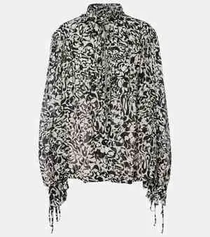 Dries Van Noten Printed Blouse