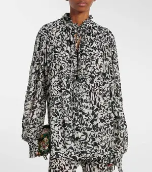 Dries Van Noten Printed Blouse