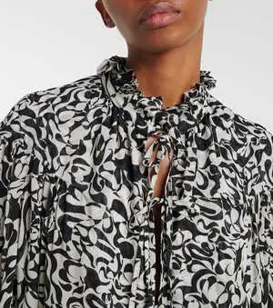 Dries Van Noten Printed Blouse