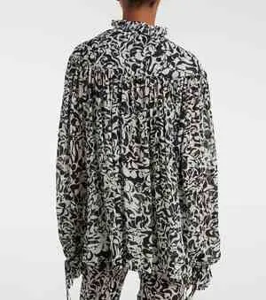 Dries Van Noten Printed Blouse