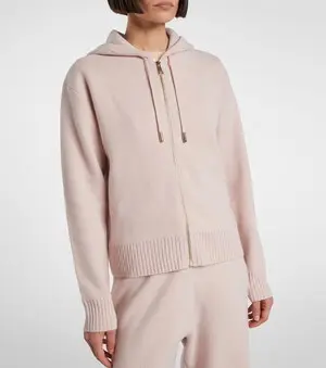 Moncler Wool And Cashmere Cardigan - Pink