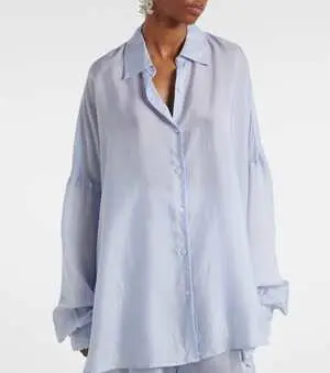 Dries Van Noten Striped Oversized Shirt