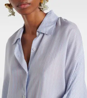 Dries Van Noten Striped Oversized Shirt