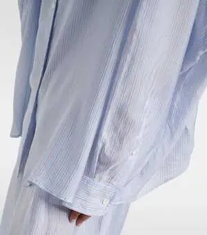 Dries Van Noten Striped Oversized Shirt