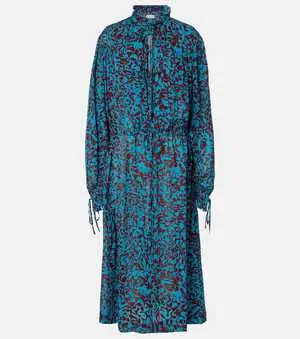 Dries Van Noten Tie Detailed Dresses