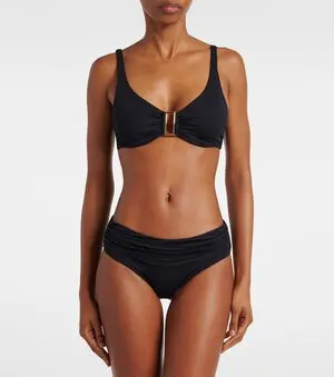 Melissa Odabash Bel Air Bikini Bottoms - Black