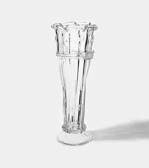 ALEXANDER KIRKEBY Crystal Vase - Transparent