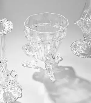 ALEXANDER KIRKEBY Crystal Glass