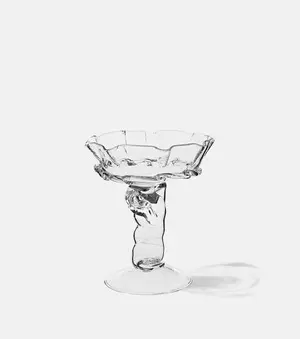 ALEXANDER KIRKEBY Small Crystal Dessert Bowl - Transparent